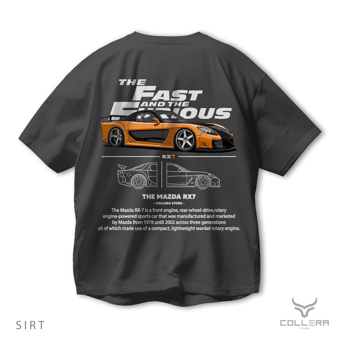 Mazda Rx7 - Oversize T-Shirt